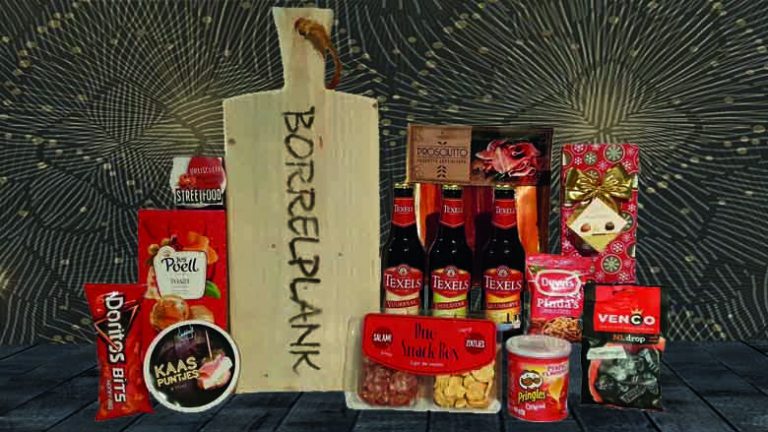 Borrelplankje - Kerstpakketten123.nl