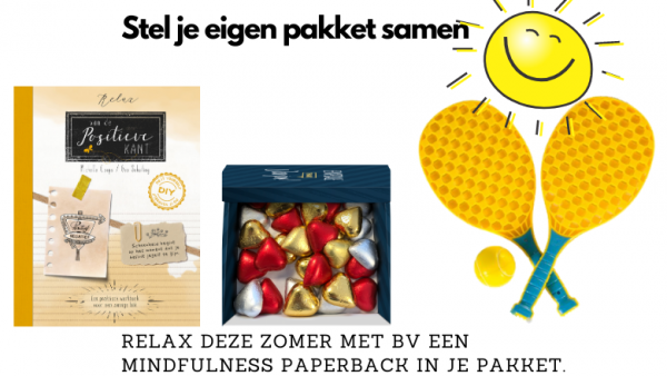 Relax mindfulness zomerpakket online samenstellen - Kerstpakketten123.nl